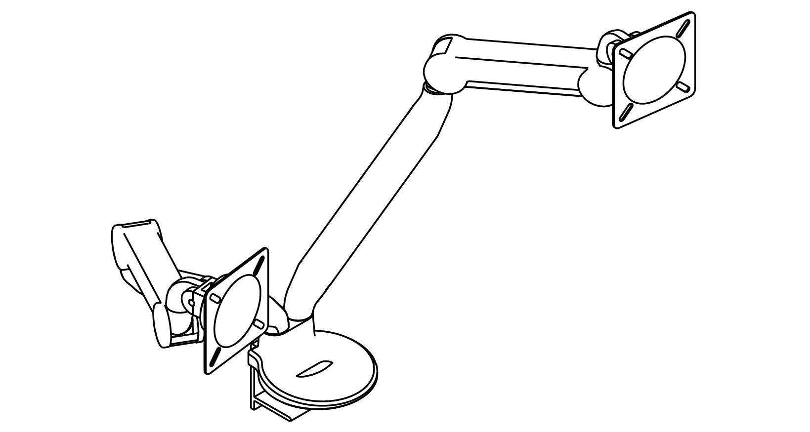 Nexus Monitor Arm Clear Design