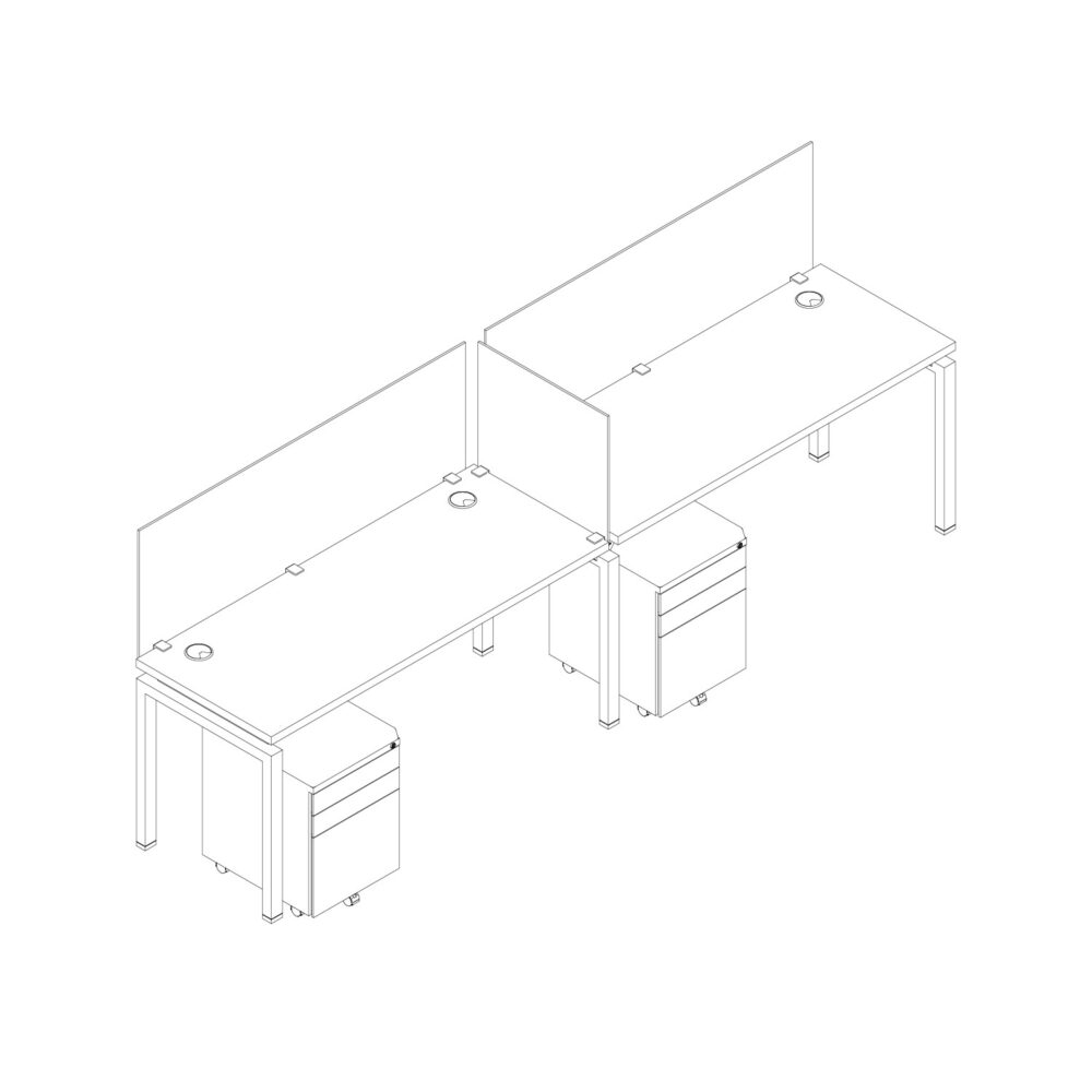 BLADE Benching System - Clear Design