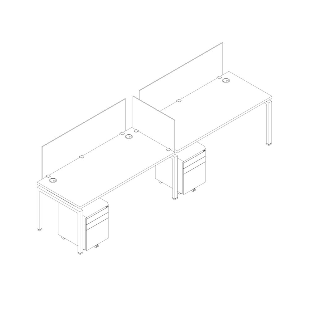 BLADE Benching System - Clear Design